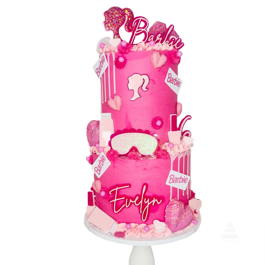 Barbie candy world cake, pastel del mundo dulce de Barbie – L Autrichienne