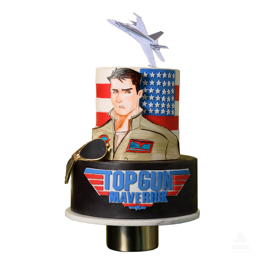 Top Gun Maverick Movie Cake, pastel de película Top Gun Maverick – L ...