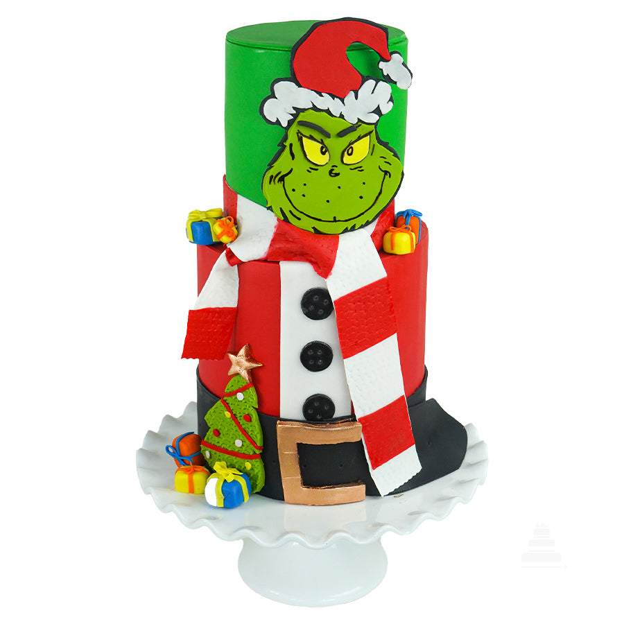 The Grinch Stole Christmas, precioso pastel del Grinch – L Autrichienne