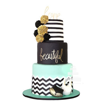 Love Kate, pastel para quinceañera en color aqua – L Autrichienne