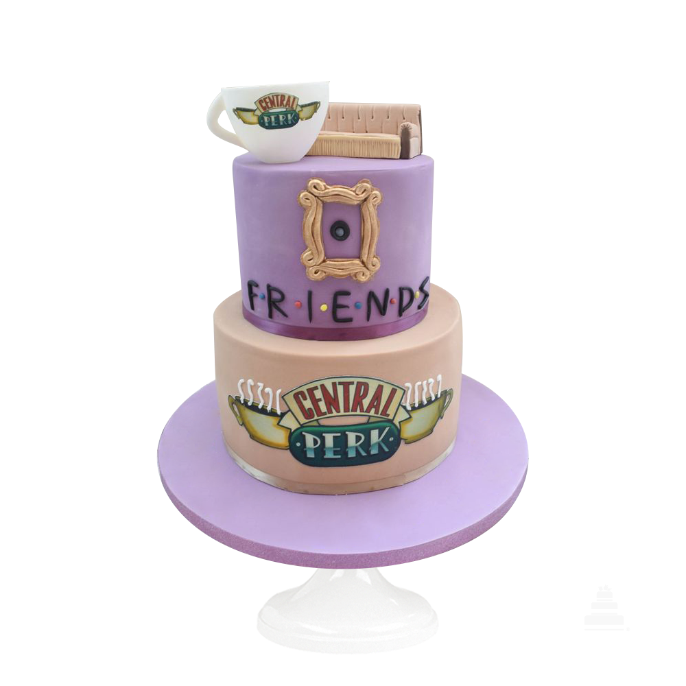 Central Perk Cake, Pastel de la serie FRIENDS – L Autrichienne