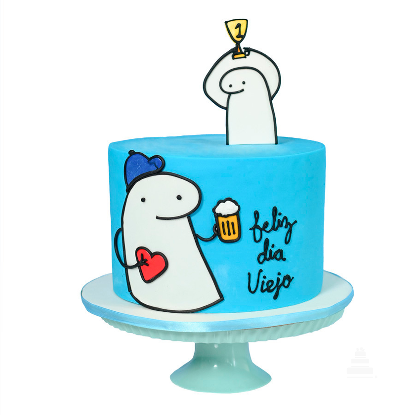 Pastel Meme Flork Feliz Día Viejo – L Autrichienne