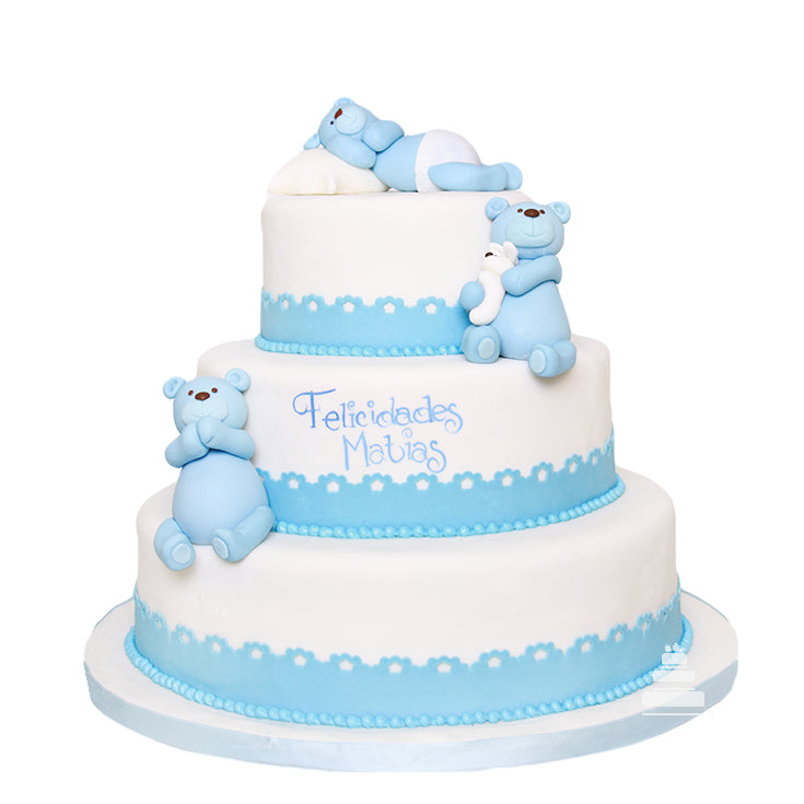 Sweet Dreams, pastel con ositos azules para bebé – L Autrichienne