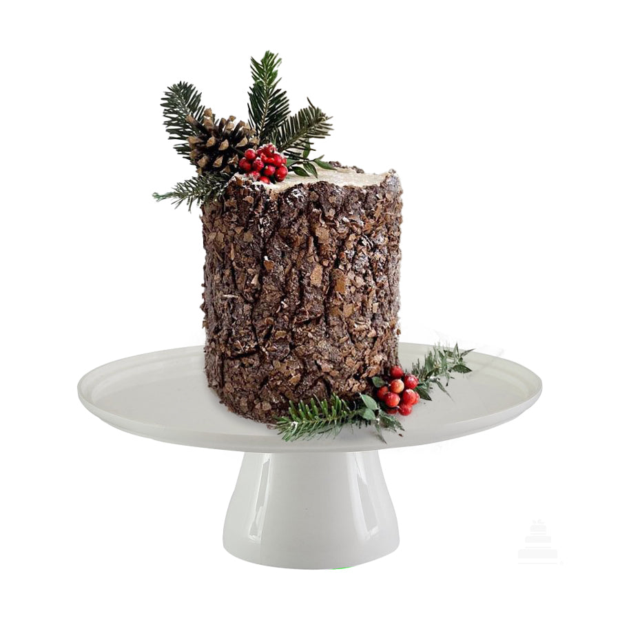 The Nature of Christmas, pastel con textura tipo pino – L Autrichienne