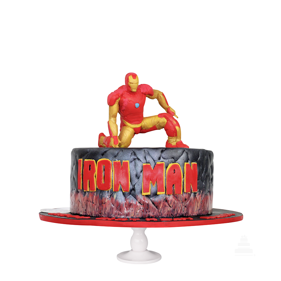 Pastel De Hombre Iron Man Superhero Birthday Cakes | Baked By Nataleen